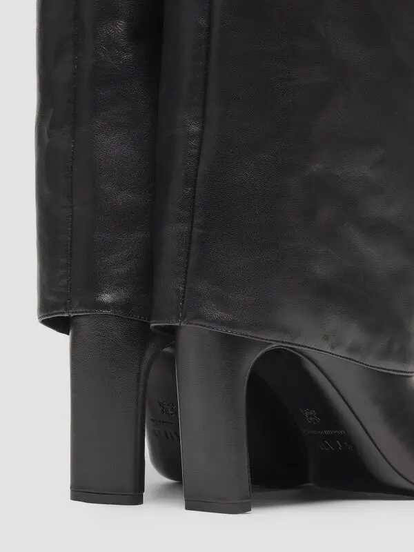 Staud Wally Foldover Leather 90mm Boots