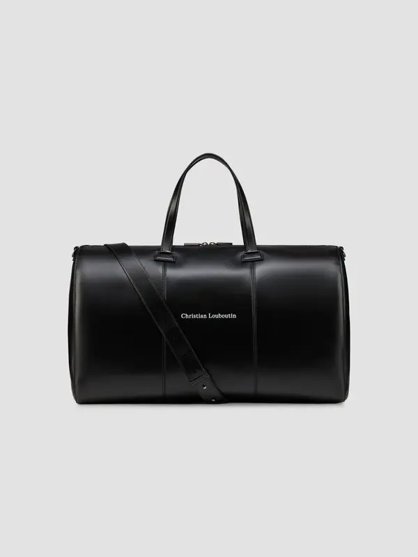 CHRISTIAN LOUBOUTIN Tactical Leather Duffel Bag