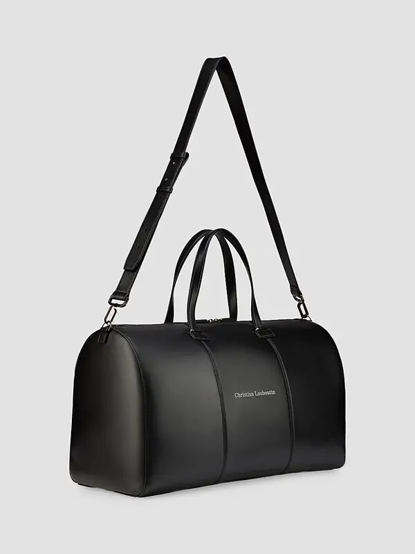 CHRISTIAN LOUBOUTIN Tactical Leather Duffel Bag