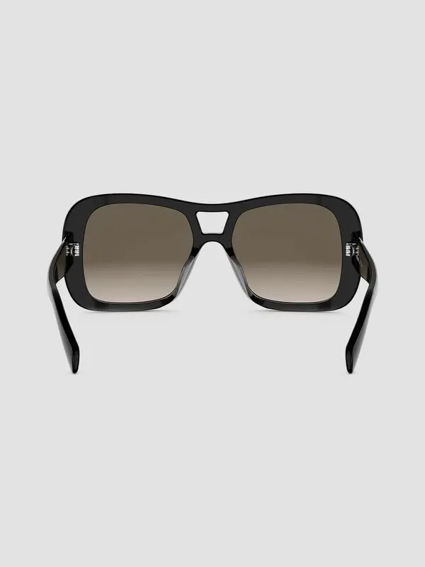 Celine Triomphe 55mm Pilot Sunglasses - Black Brown