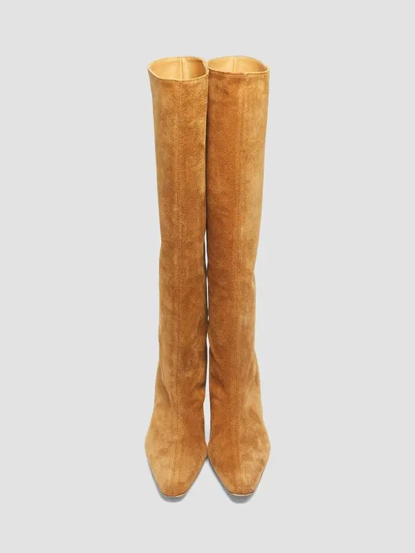 Staud Wally Suede 90mm Heeled Boots