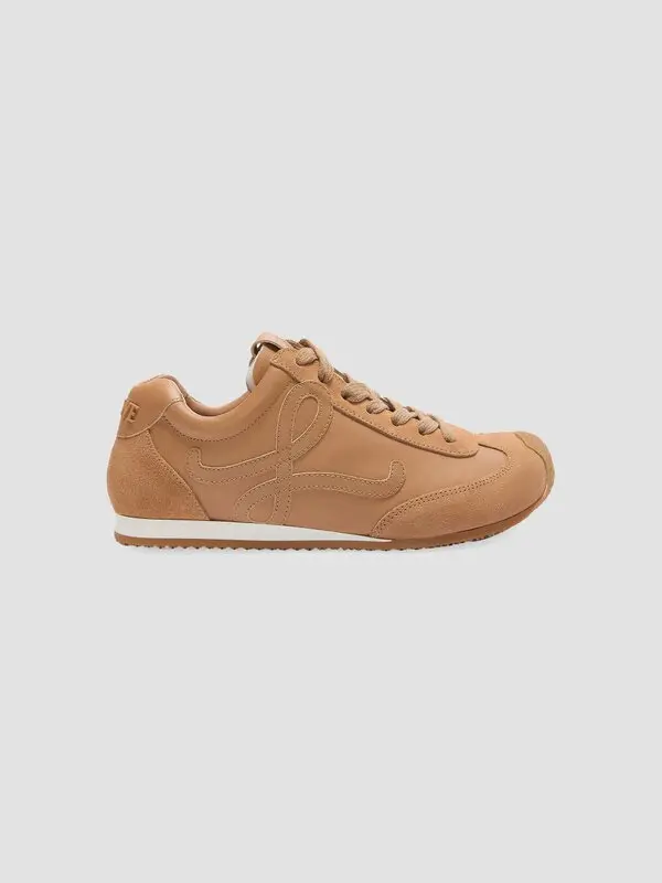 Loewe Ballet Runner 2.0 Leather Low-top Sneakers - Cinnamon