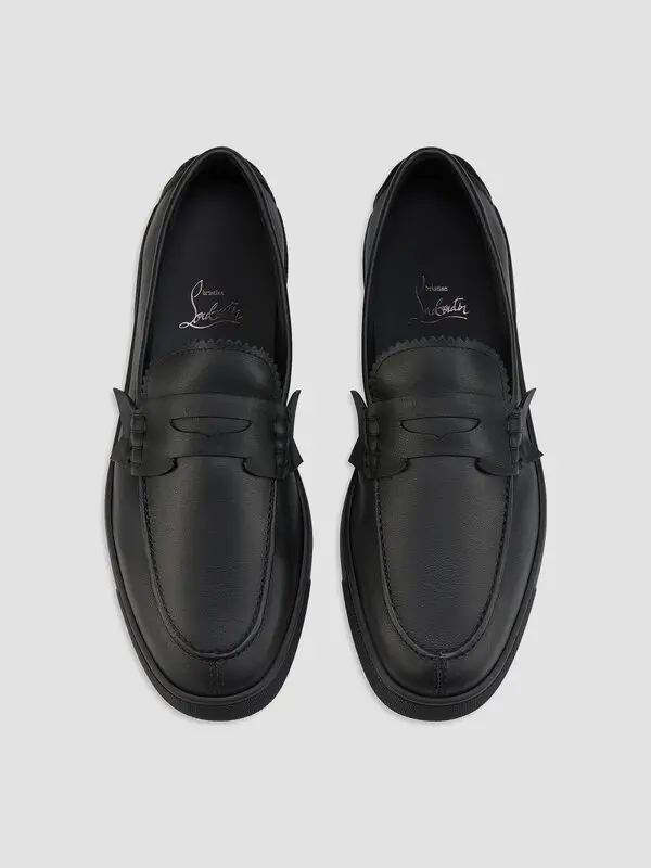 CHRISTIAN LOUBOUTIN The Harold I Leather Loafers