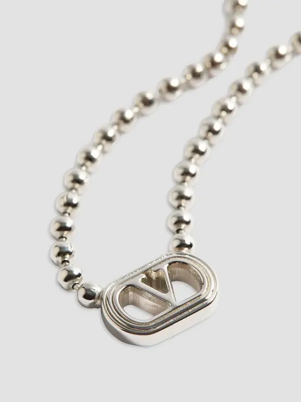 Valentino Garavani Ovalette Metal Necklace