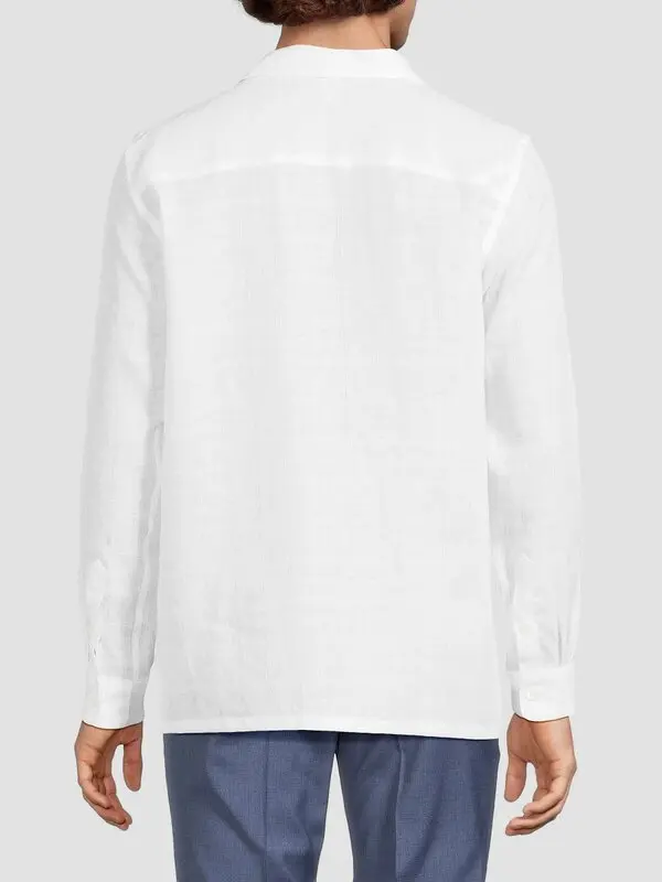 Canali Linen Modern Fit Shirt