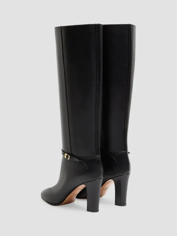 Valentino Garavani Pattie Calfskin 100mm Boots