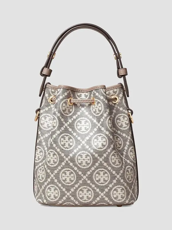 Tory Burch Mini Monogram Jacquard Bucket Bag