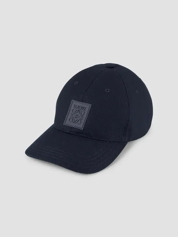 Loewe Logo Patch Cap - Deep Navy