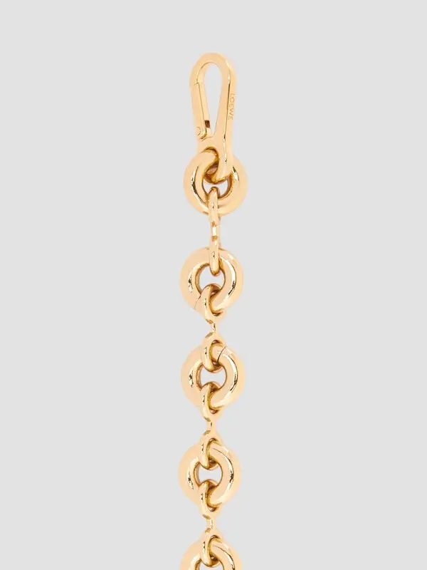 Loewe Donut Chain Stainless Steel Shoulder Strap - Gold