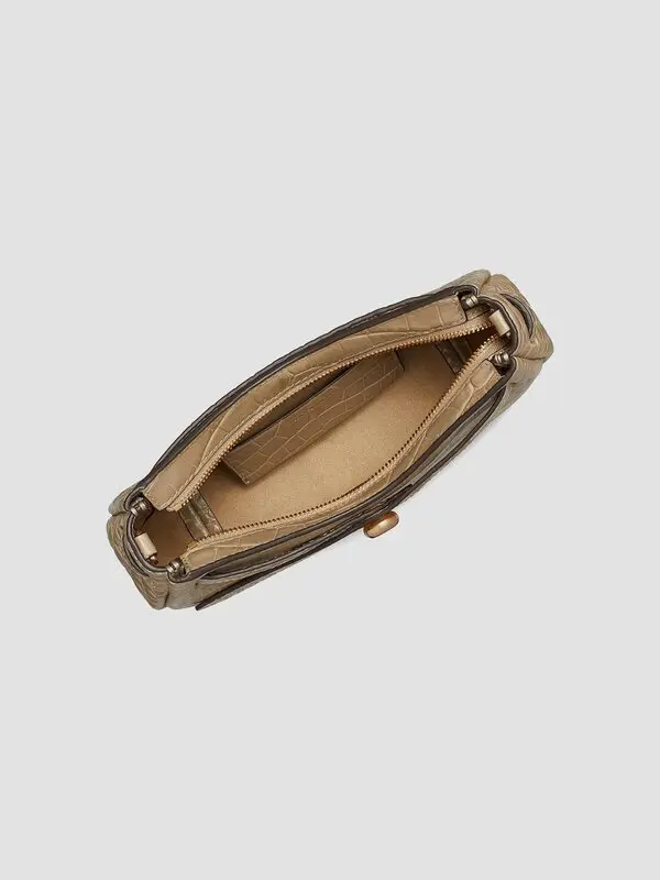 Tory Burch Romy Croc-embossed Leather Crossbody Bag