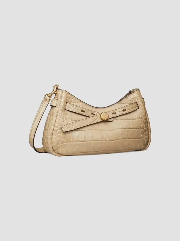 Tory Burch Romy Croc-embossed Leather Crossbody Bag