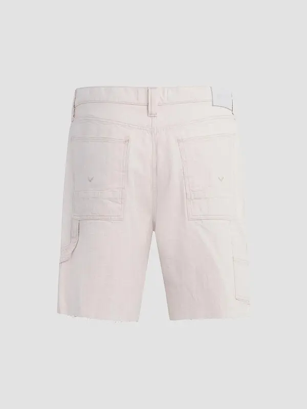 Hudson Jeans Carpenter Denim Shorts - Ecru