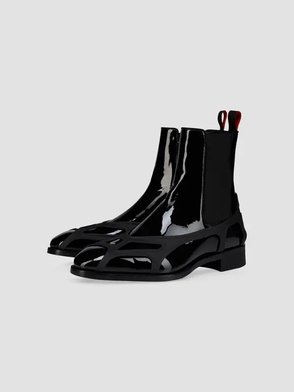 CHRISTIAN LOUBOUTIN Chelsea Gorp Boots - Black