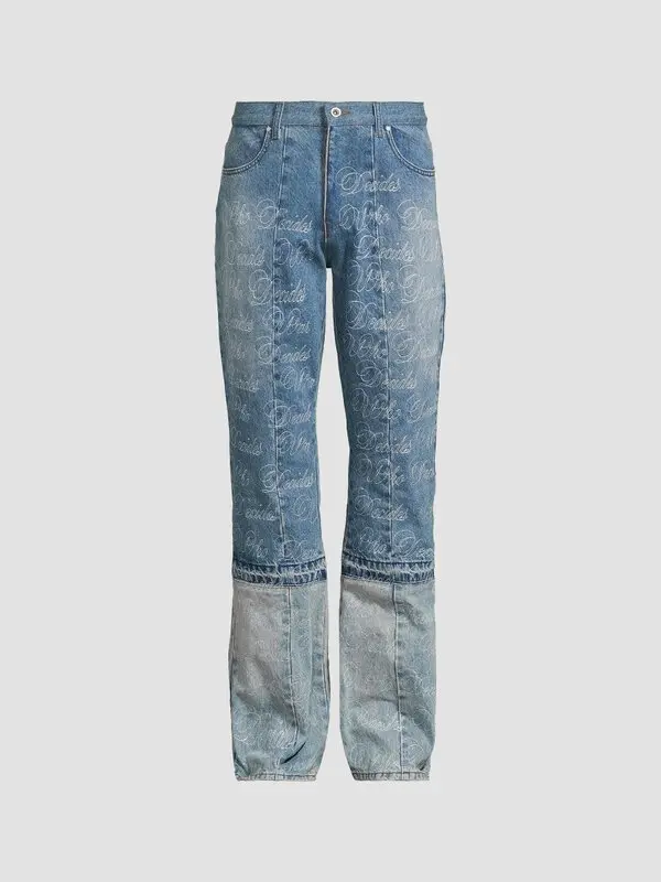 WHO DECIDES WAR Maratre Tapered Jeans