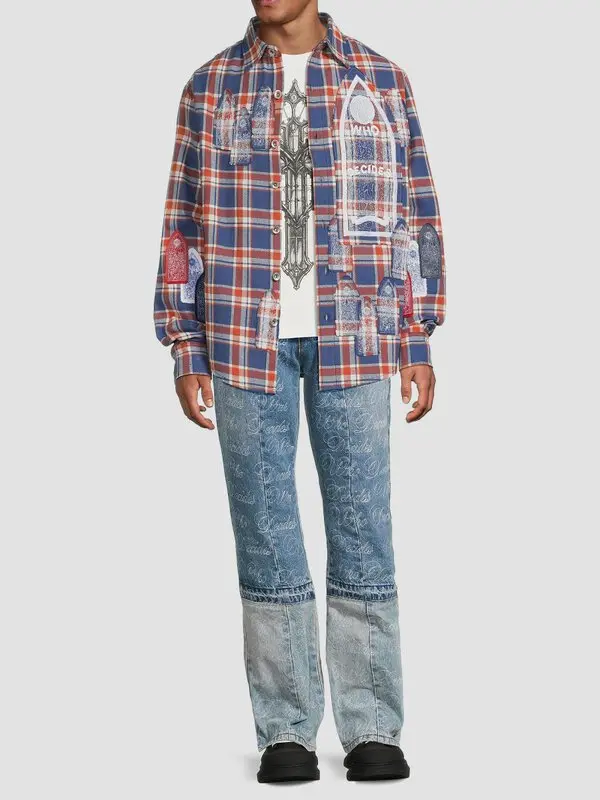 WHO DECIDES WAR Maratre Tapered Jeans