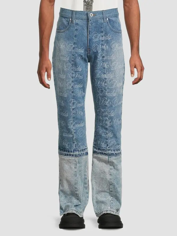 WHO DECIDES WAR Maratre Tapered Jeans
