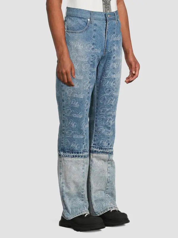 WHO DECIDES WAR Maratre Tapered Jeans
