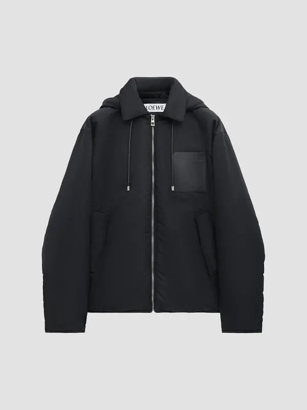 Loewe Hooded Nylon-blend Jacket