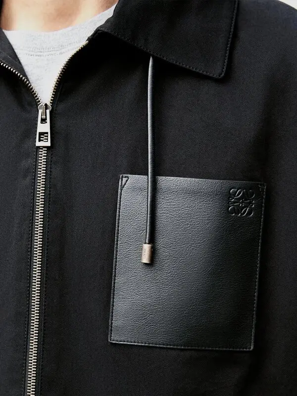 Loewe Hooded Nylon-blend Jacket