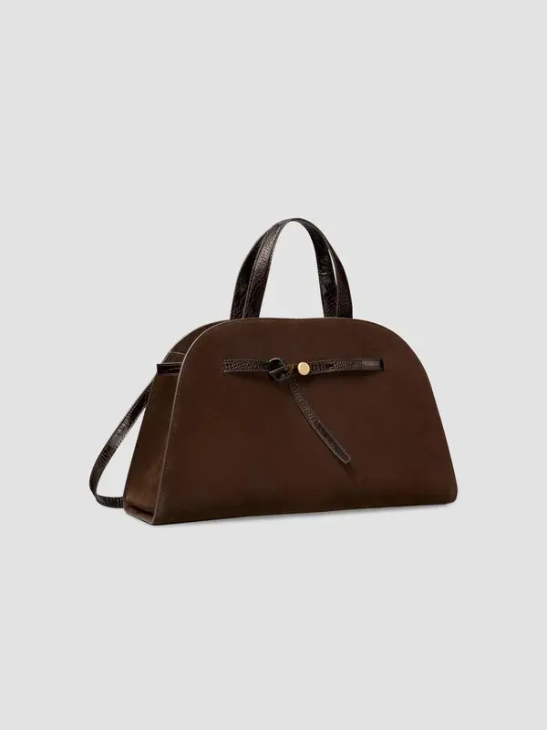 Tory Burch Romy Suede Top Handle Bag