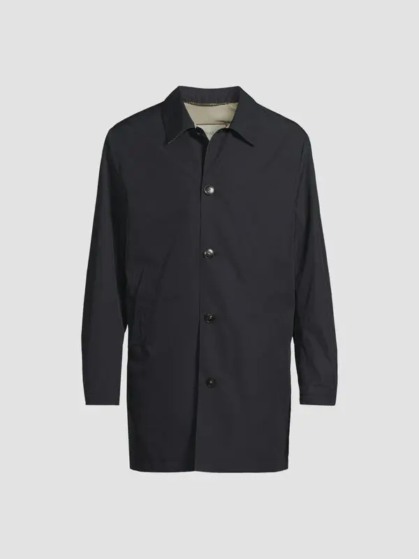 Canali Silk Touch Shirt Jacket