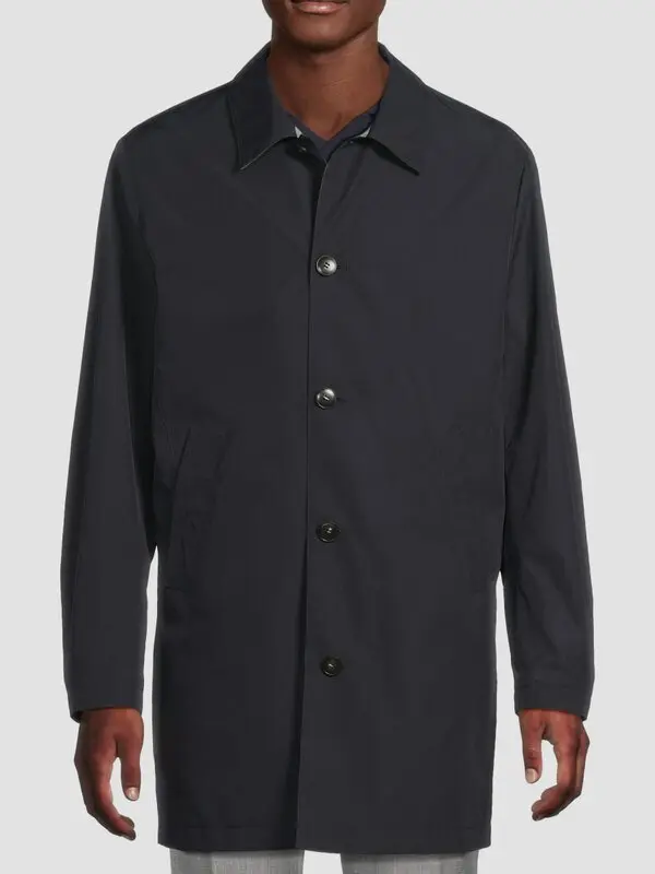 Canali Silk Touch Shirt Jacket