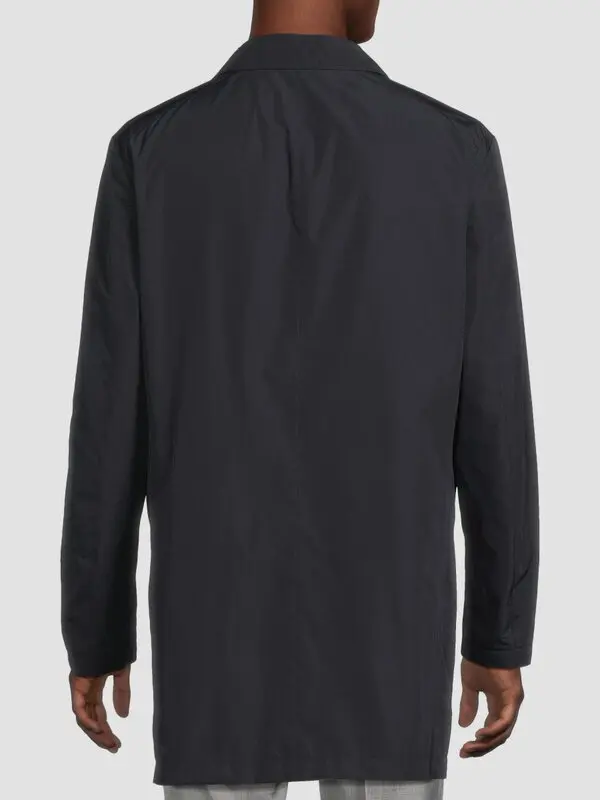 Canali Silk Touch Shirt Jacket