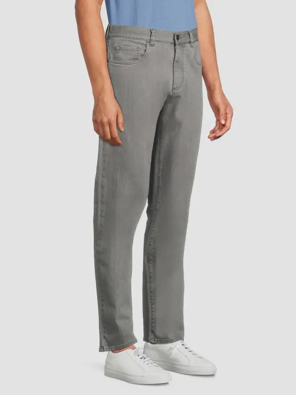 Canali Comfort Slim-straight Jeans