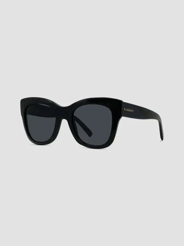 Givenchy City 53mm Geometric Sunglasses - Black