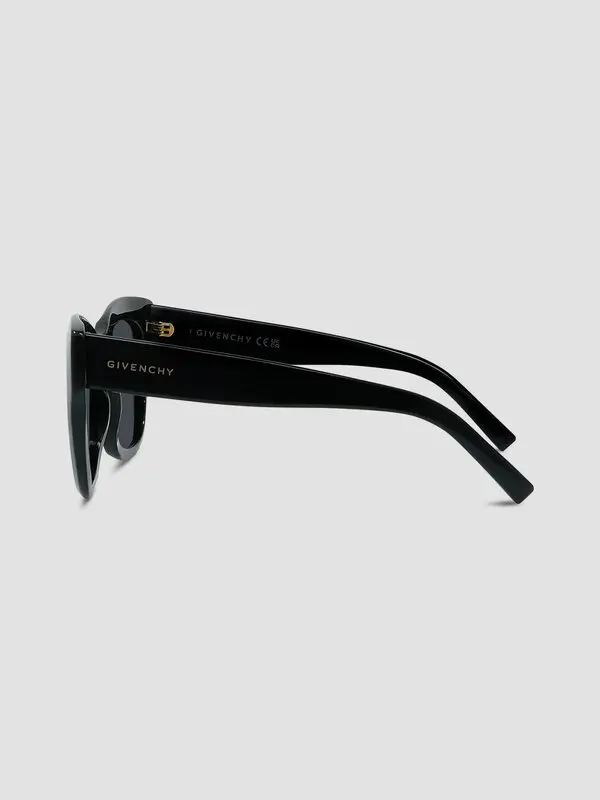 Givenchy City 53mm Geometric Sunglasses - Black