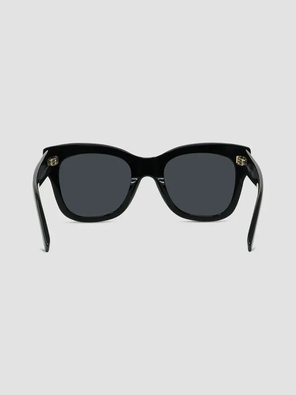 Givenchy City 53mm Geometric Sunglasses - Black