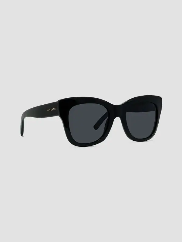 Givenchy City 53mm Geometric Sunglasses - Black
