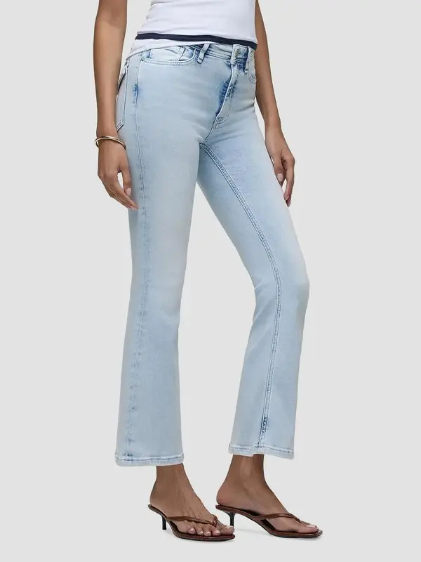 Hudson Jeans Barbara Crop Bootcut Jeans