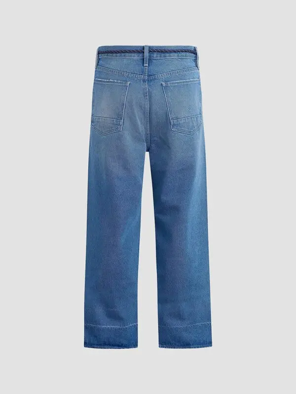 Hudson Jeans Luca Wide-leg Jeans - Burbank