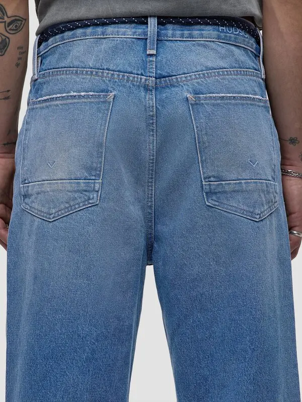 Hudson Jeans Luca Wide-leg Jeans - Burbank