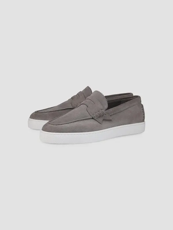 CHRISTIAN LOUBOUTIN The Harold I Suede Loafers