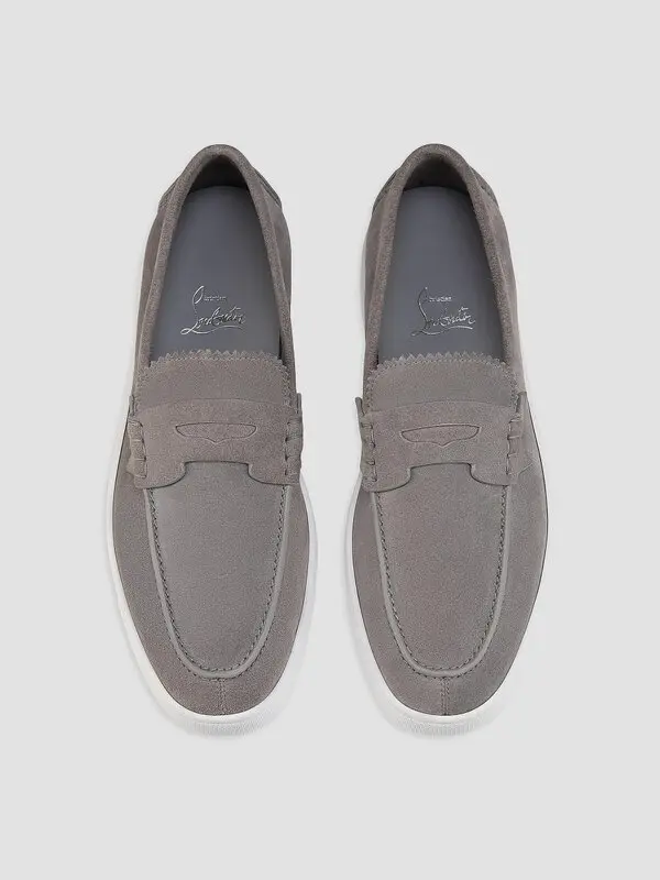 CHRISTIAN LOUBOUTIN The Harold I Suede Loafers