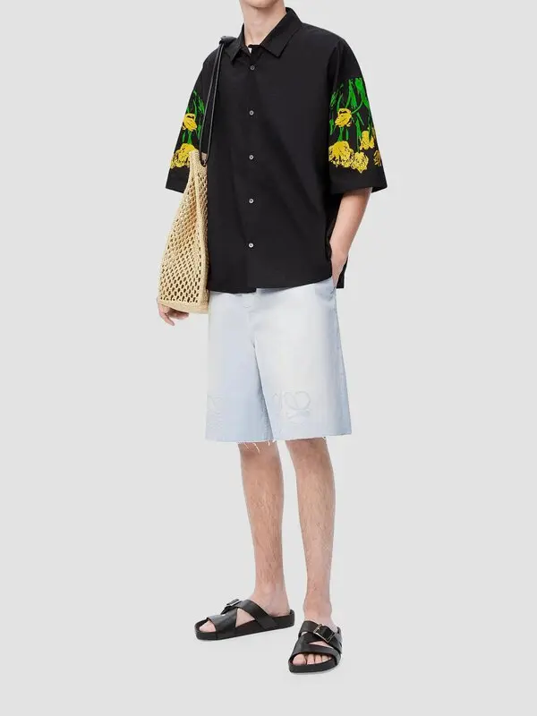 Loewe X Paula's Ibiza Tulip Short-sleeve Shirt