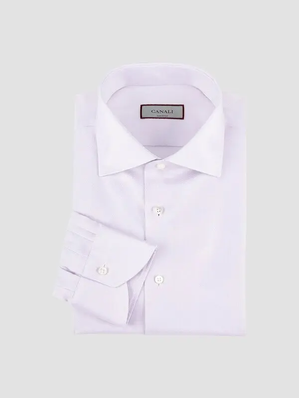 Canali Textured Dress Shirt