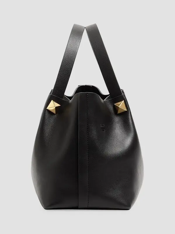 Valentino Garavani Small Soft Leather Top Handle Bag - Black