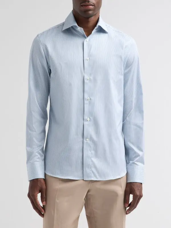 Canali Striped Dress Shirt