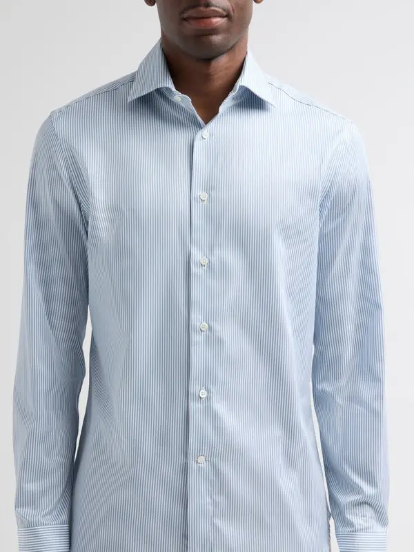 Canali Striped Dress Shirt