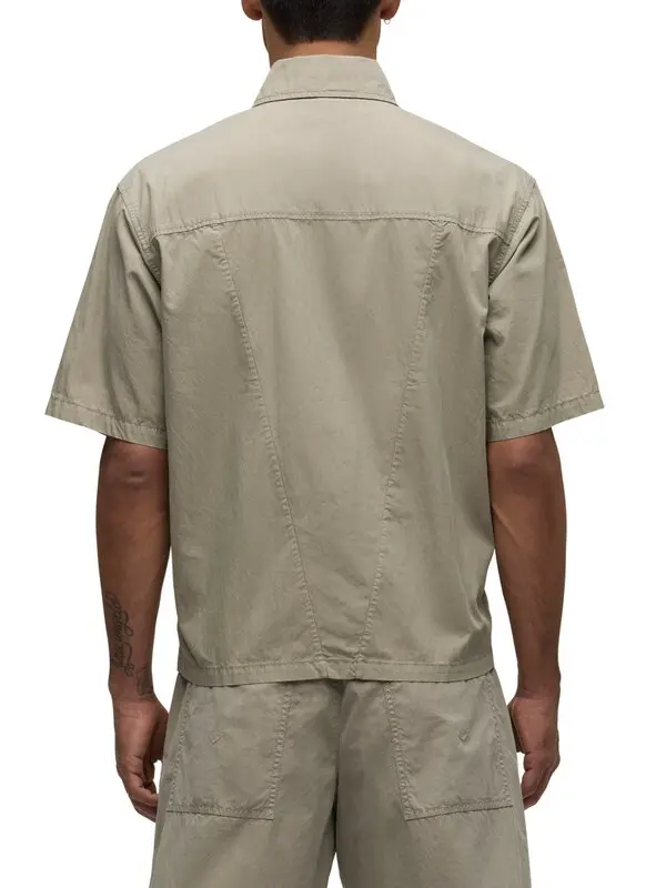 Hudson Jeans Utility Short-sleeve Shirt - Laurel