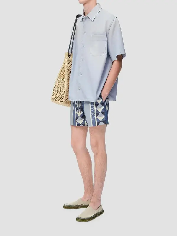Loewe X Paula's Ibiza Monogram Short-sleeve Shirt
