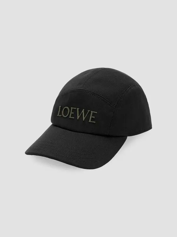 Loewe Logo Trucker Cap - Black