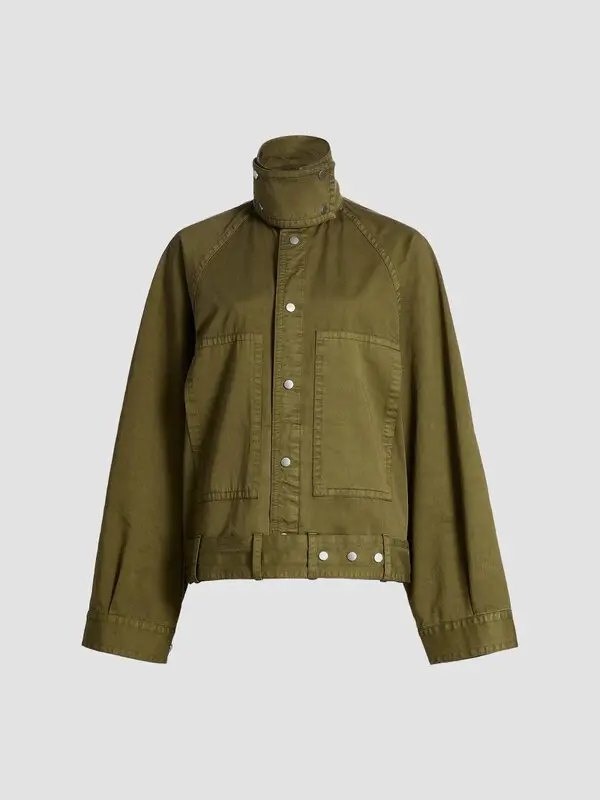 Co Tton Bomber Jacket