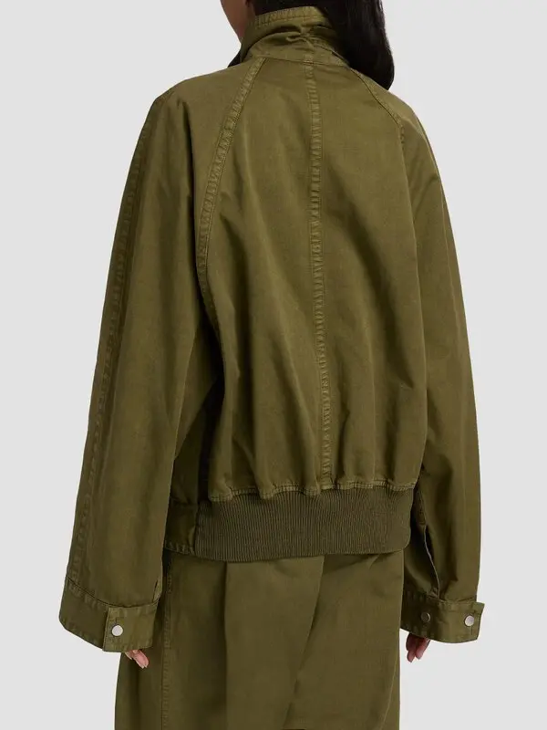 Co Tton Bomber Jacket