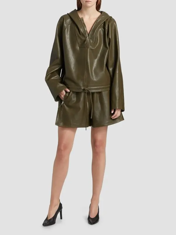 Co Leather Mbat Shorts