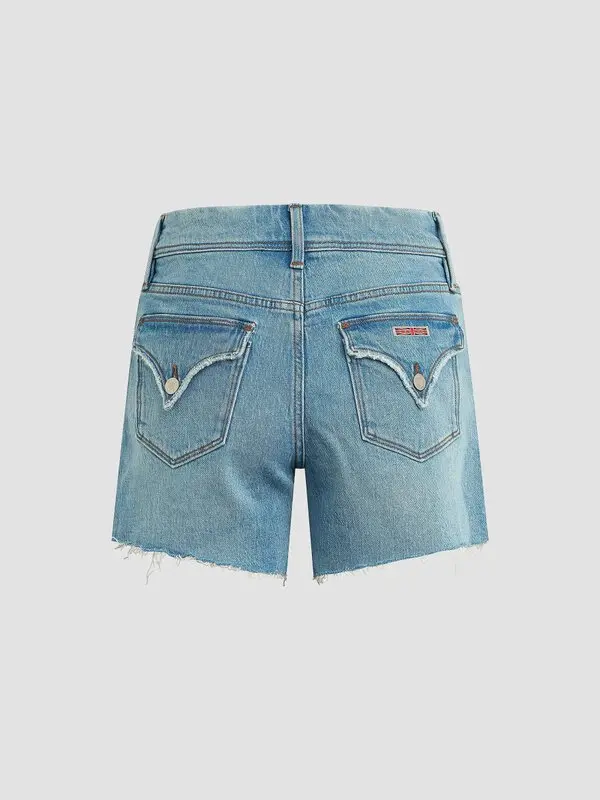 Hudson Jeans Devon Raw-edge Boyfriend Denim Shorts