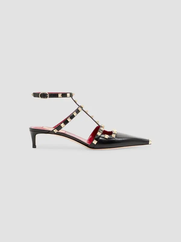 Valentino Garavani Rockstud 40mm Kidskin Pumps - Black